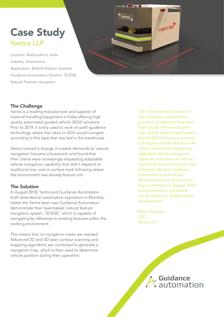 Guidance Automation partners with Yantra to implement advanced “Natural ...